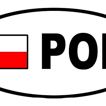 "POLAND BUMPER STICKER" Sticker for Sale by Calgacus | Redbubble