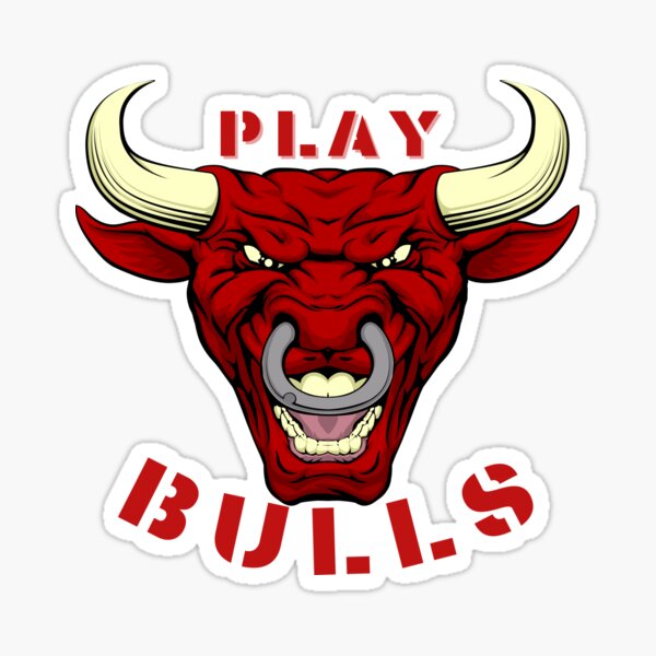 "Chicago Bulls" Sticker for Sale by JedyGau | Redbubble