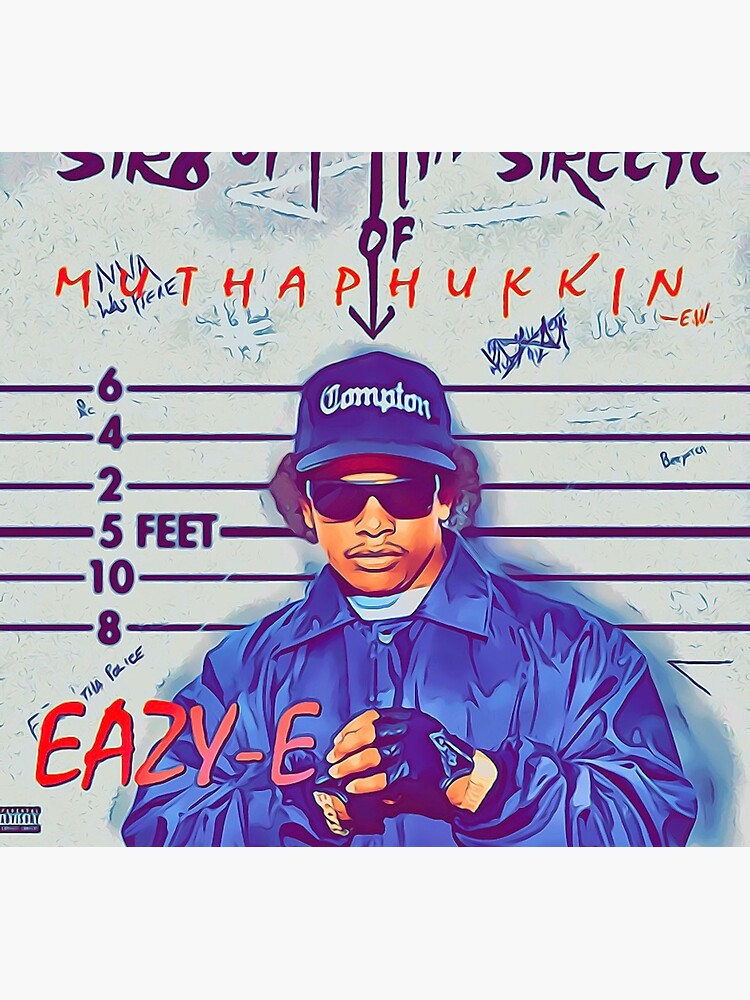 "Cartoon design of Easy-E" Poster for Sale by MovieToons | Redbubble