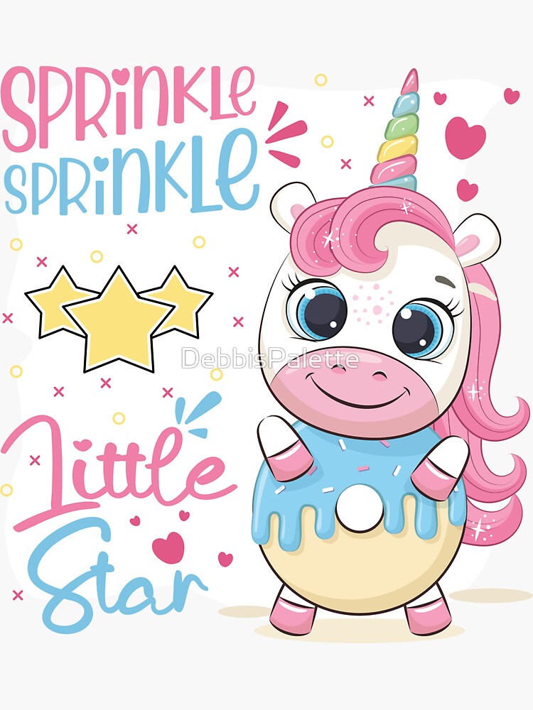 "Sprinkle Sprinkle Little Star - Nursery Rhyme Pun" Sticker for Sale by ...
