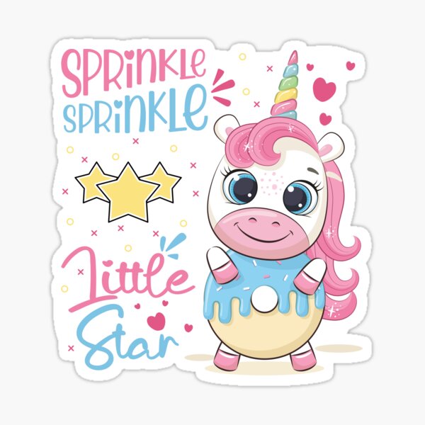 "Sprinkle Sprinkle Little Star - Nursery Rhyme Pun" Sticker for Sale by ...