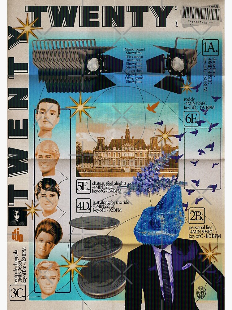 "The Twenty Twenty Album, part 1" Poster for Sale by oberrion | Redbubble