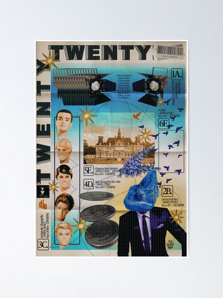 "The Twenty Twenty Album, part 1" Poster for Sale by oberrion | Redbubble