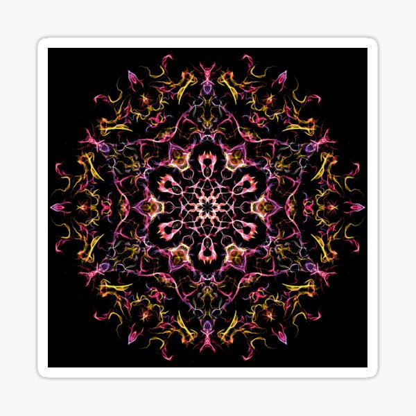 "Mandala Princess transparent background" Sticker for Sale by Cata-Shop ...