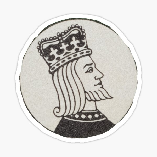 "Royal Figure" Sticker for Sale by twomen | Redbubble
