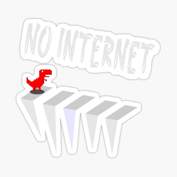"no internet" Sticker for Sale by jaml-12 | Redbubble