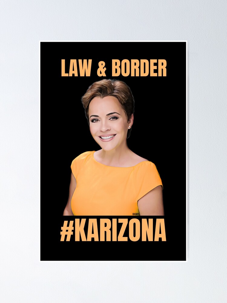 "Kari Lake • #Karizona" Poster for Sale by ToyoYukimura | Redbubble