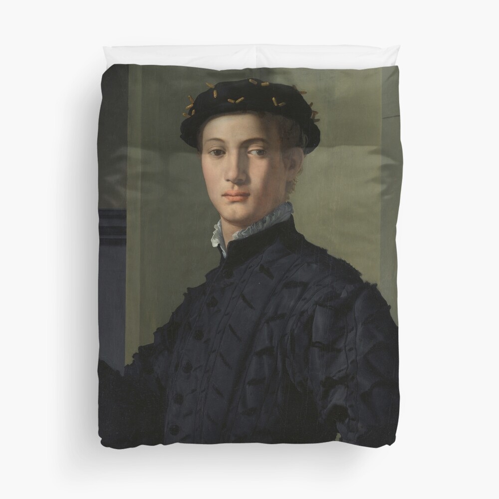 "Portrait of a Young Man | Bronzino | 1530 Renaissance Art" Greeting ...
