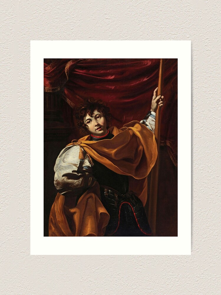 "Portrait of a Young Man with a Halberd | Circle of Simon Vouet | 17th ...