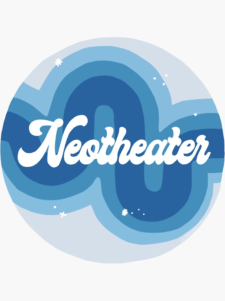 "AJR "Neotheater" 70's Inspired Logo" Sticker for Sale by jadesjohnsons ...
