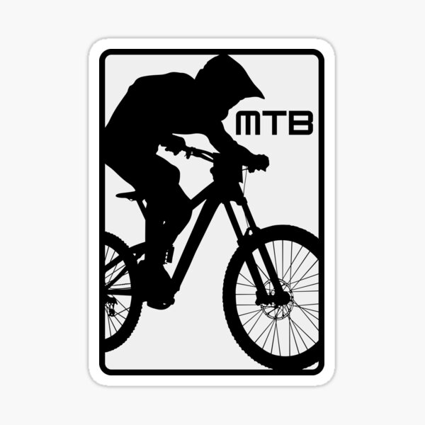 "MTB" Sticker for Sale by lumen2a | Redbubble