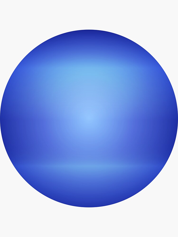 "Neptune "Ice Giant", Jovian Planet in Our Solar System" Sticker for ...