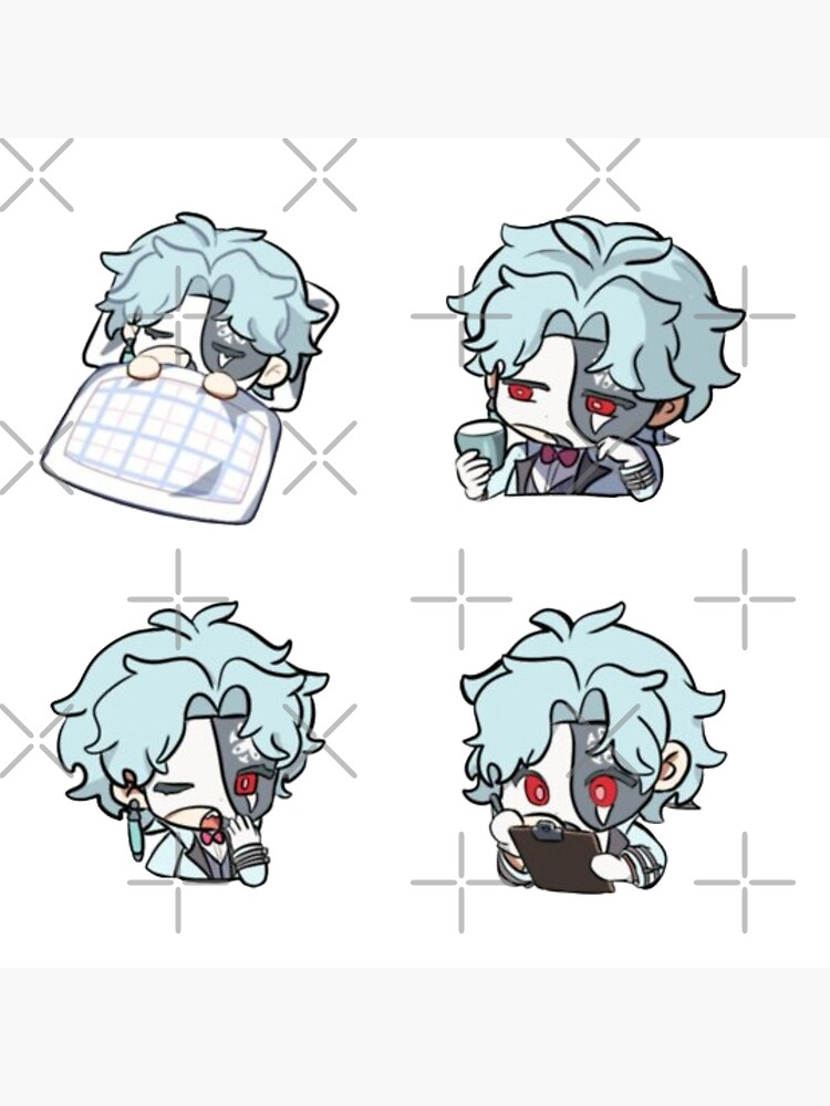 Dottore Chibi ArtStation Commission Selfinsert Genshin Dottore X Oc