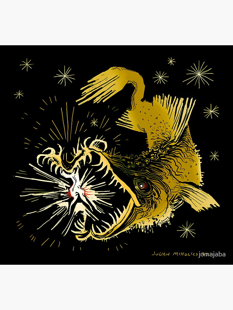 "Thaumatichthys binghami anglerfish" Photographic Print for Sale by ...