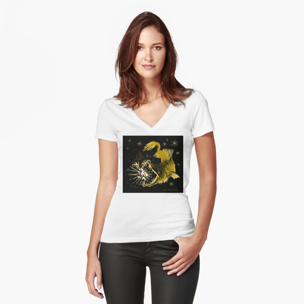 "Thaumatichthys binghami anglerfish" Sticker for Sale by jomajaba ...