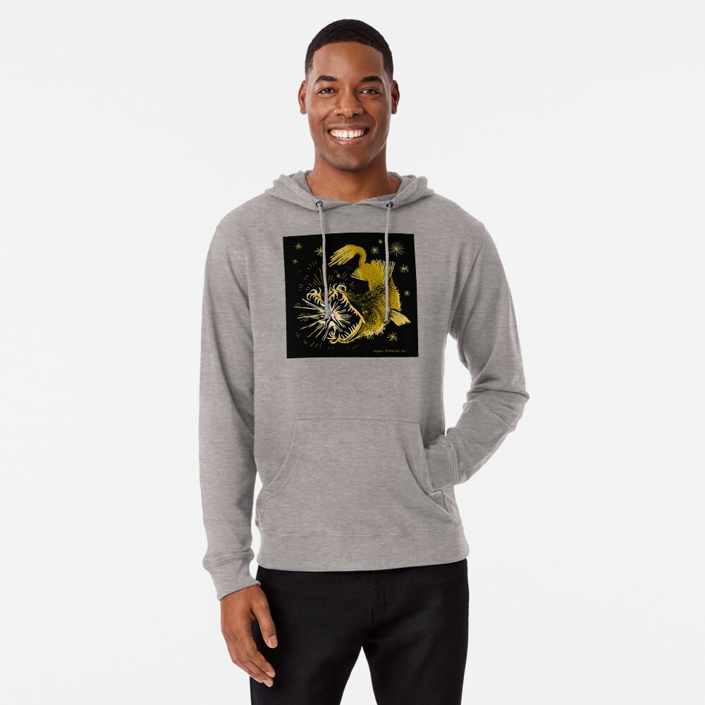 "Thaumatichthys binghami anglerfish" Sticker for Sale by jomajaba ...