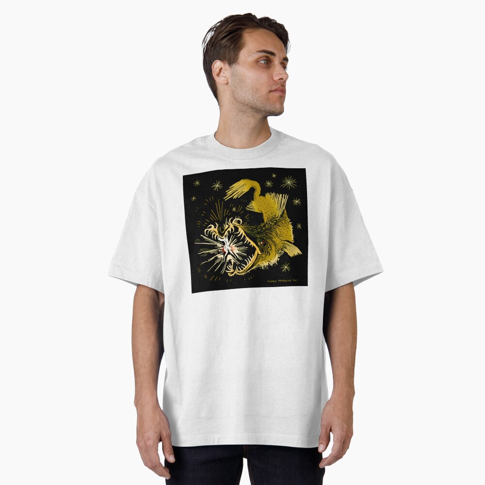 "Thaumatichthys binghami anglerfish" Sticker for Sale by jomajaba ...