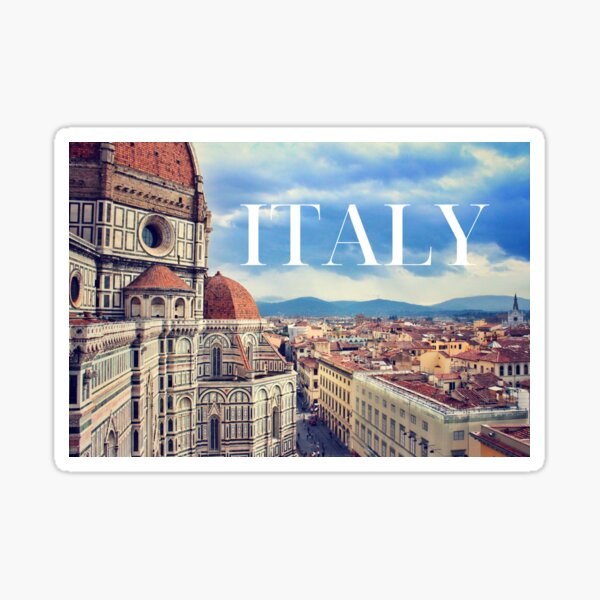 "Italy City Of Firenze Florence" Sticker for Sale by w-world-life-co ...