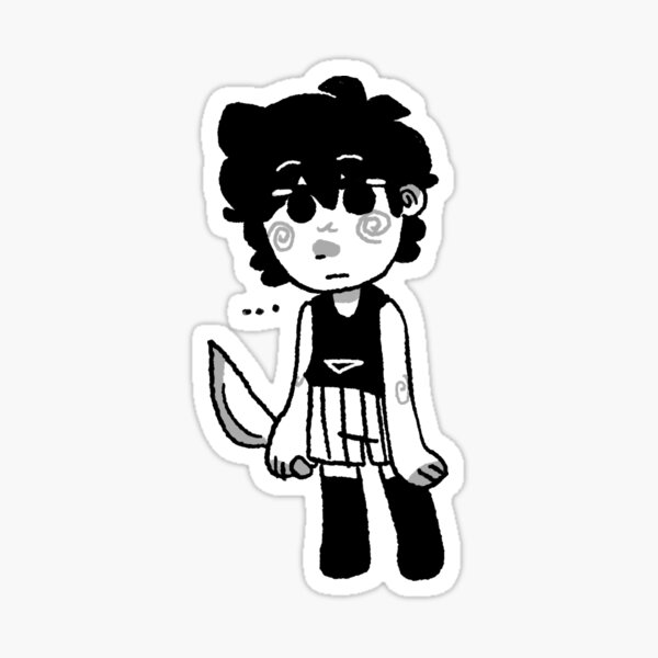 "OMORI sticker" Sticker for Sale by Epoxxalypz | Redbubble
