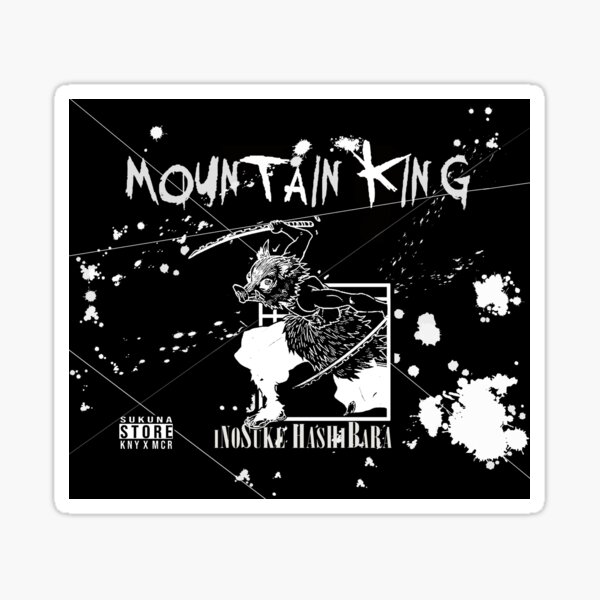 "Inosuke & My Chemical Romance" Sticker for Sale by sukuna-store ...