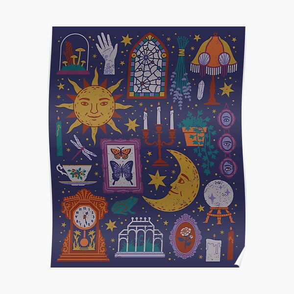 "Whimsigoth" Poster for Sale by Camille Chew | Redbubble