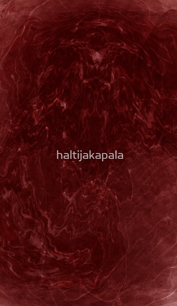 "The Red Shroud" by haltijakapala | Redbubble