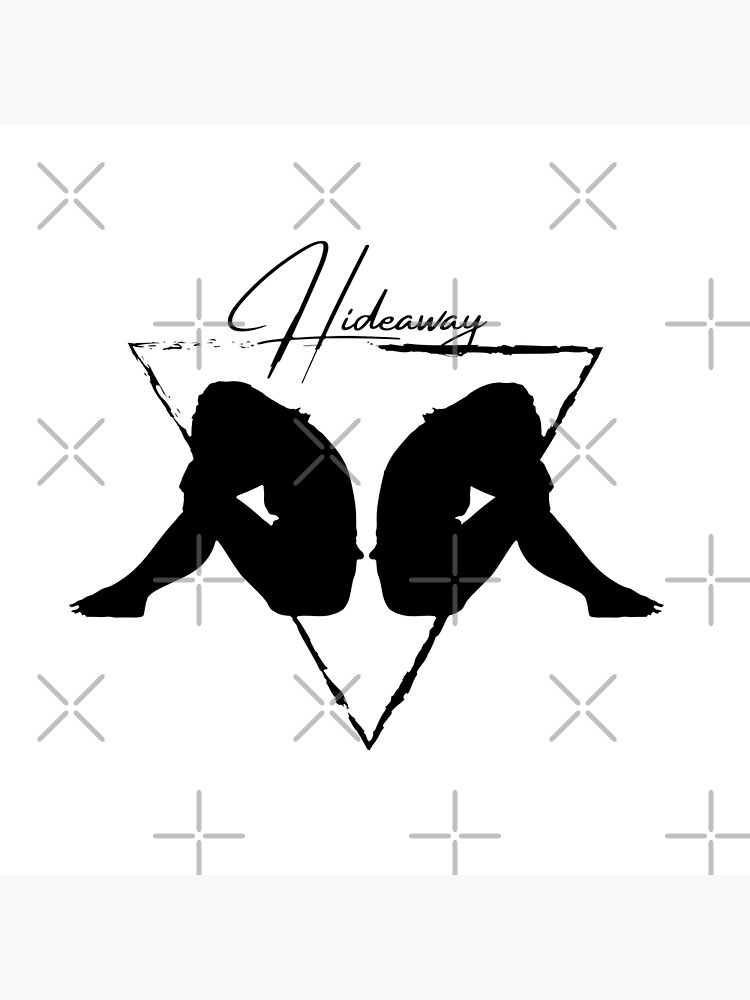 "Two people sit opposite each other logo" Art Print for Sale by ...