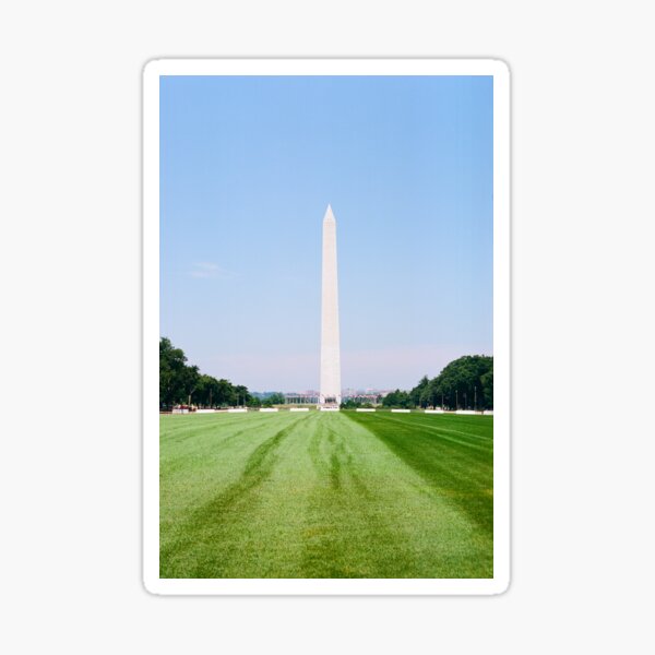 "Washington Monument" Sticker for Sale by capturemily | Redbubble