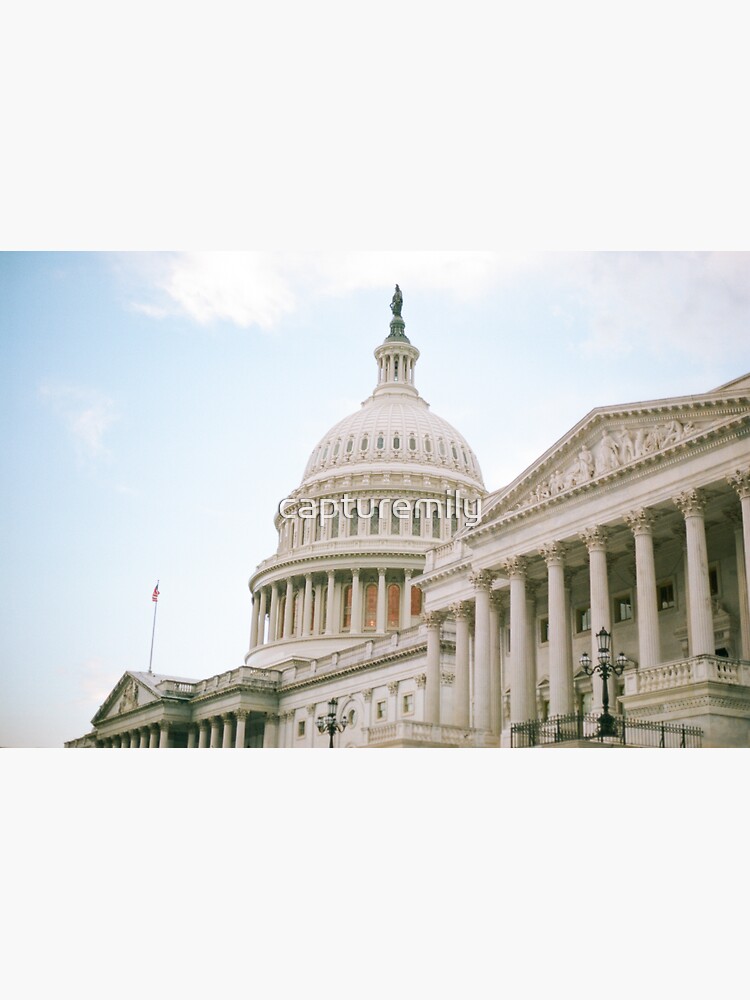 "The Capitol Building" Sticker for Sale by capturemily | Redbubble