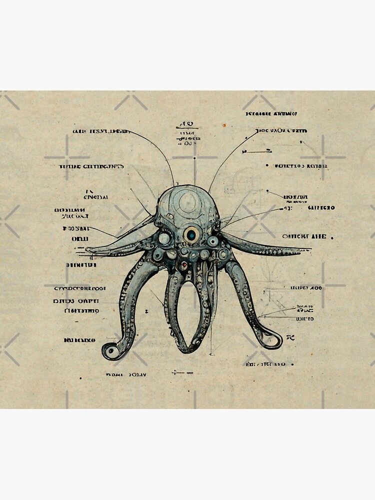 "Diagram of Subject 773" Sticker for Sale by prinny-shop | Redbubble