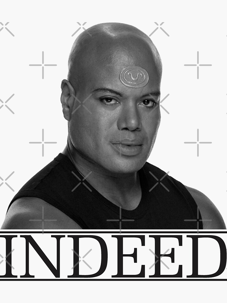 "Indeed" Sticker for Sale by Mishmi | Redbubble