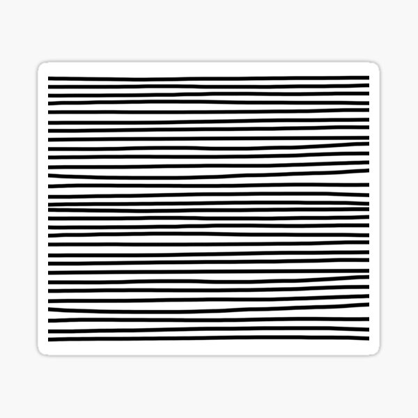 "Striped Black Men Handmade lines Masculine Happy" Sticker for Sale by ...