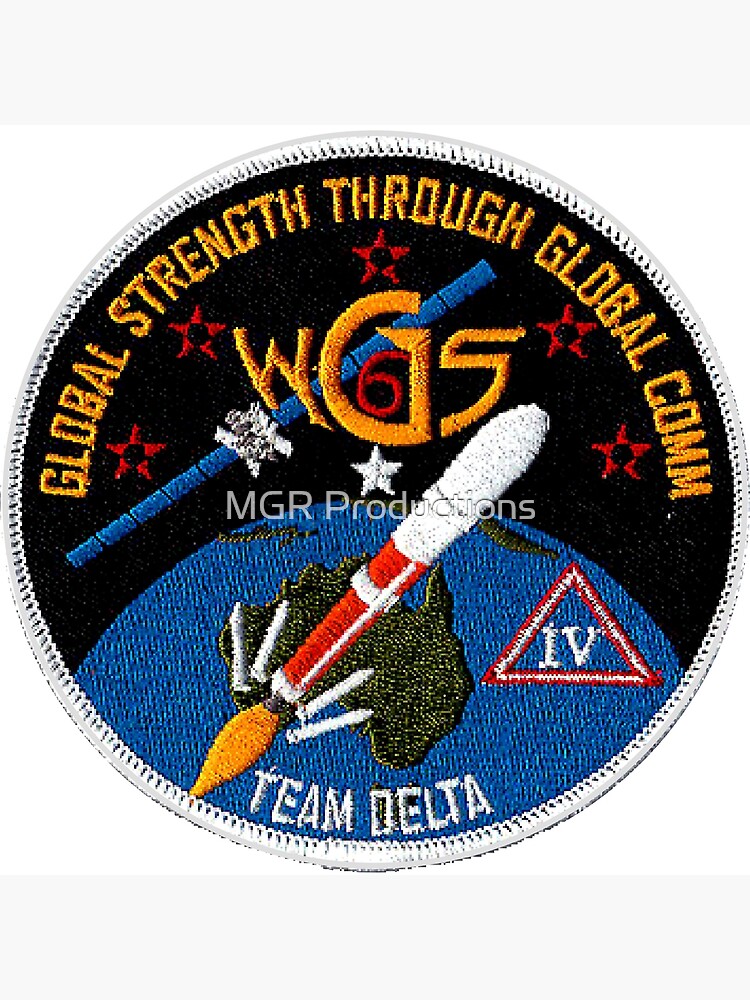 Póster «WGS-6 Launch Team Logo» de Quatrosales | Redbubble
