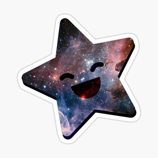 "Smiling Star" Sticker for Sale by Mccrossan182 | Redbubble