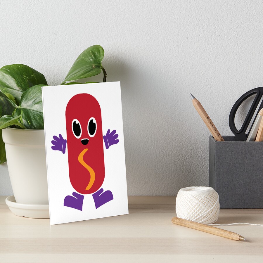 "Hawt Dawg Man - Life is Strange Inspired Chibi" Art Board Print for ...
