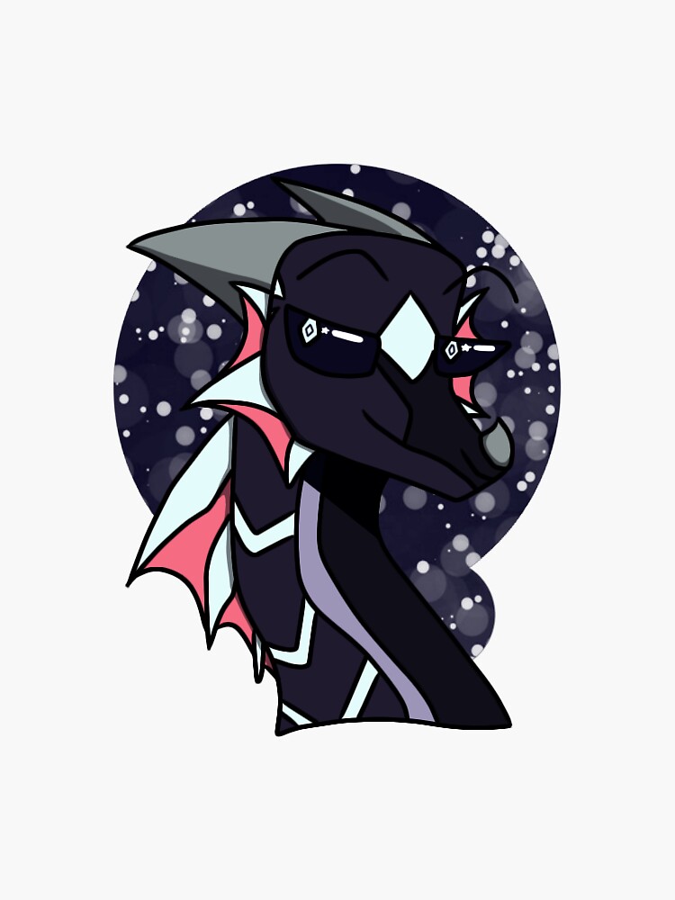 "Darkstalker " Sticker for Sale by CreamsArtShop | Redbubble