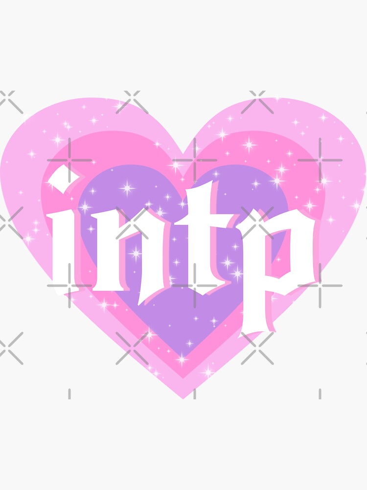 "intp heart" Sticker for Sale by venusbyliv | Redbubble