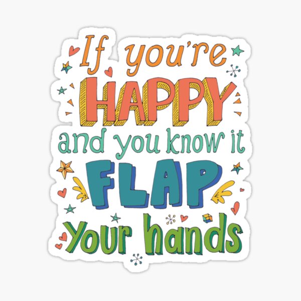 "Happy Flappy " Sticker for Sale by MarkoBythewaye | Redbubble