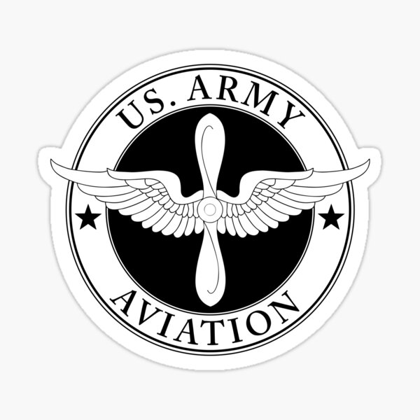 "Army Aviation logo" Sticker for Sale by BackShops | Redbubble