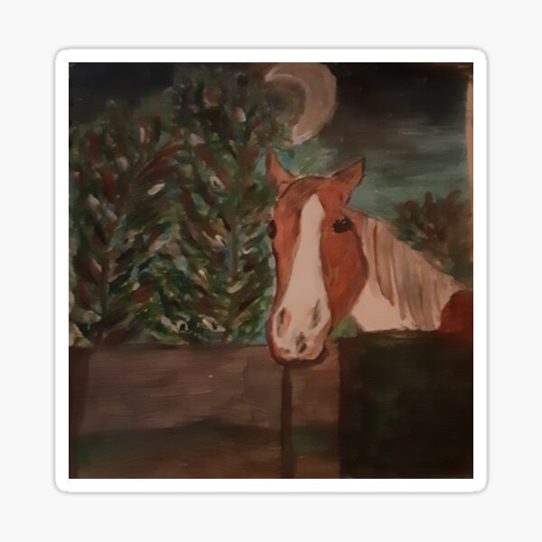 "Sable. " Sticker for Sale by Wendyart74 | Redbubble