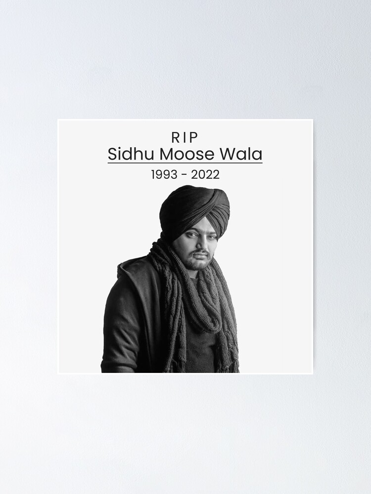 "shidu moose die" Poster for Sale by Silkedesign07 | Redbubble