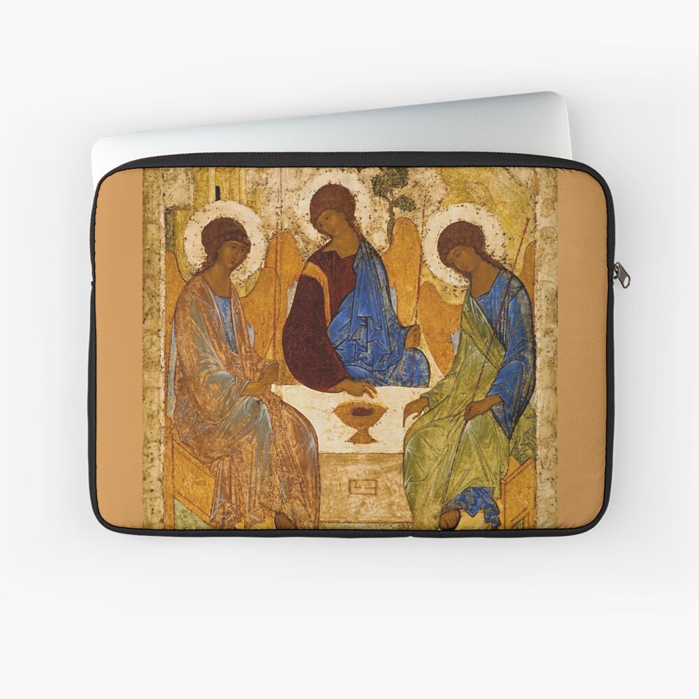 "Holy Trinity Painting Rublev Trinity Print Icon Christian Religious ...