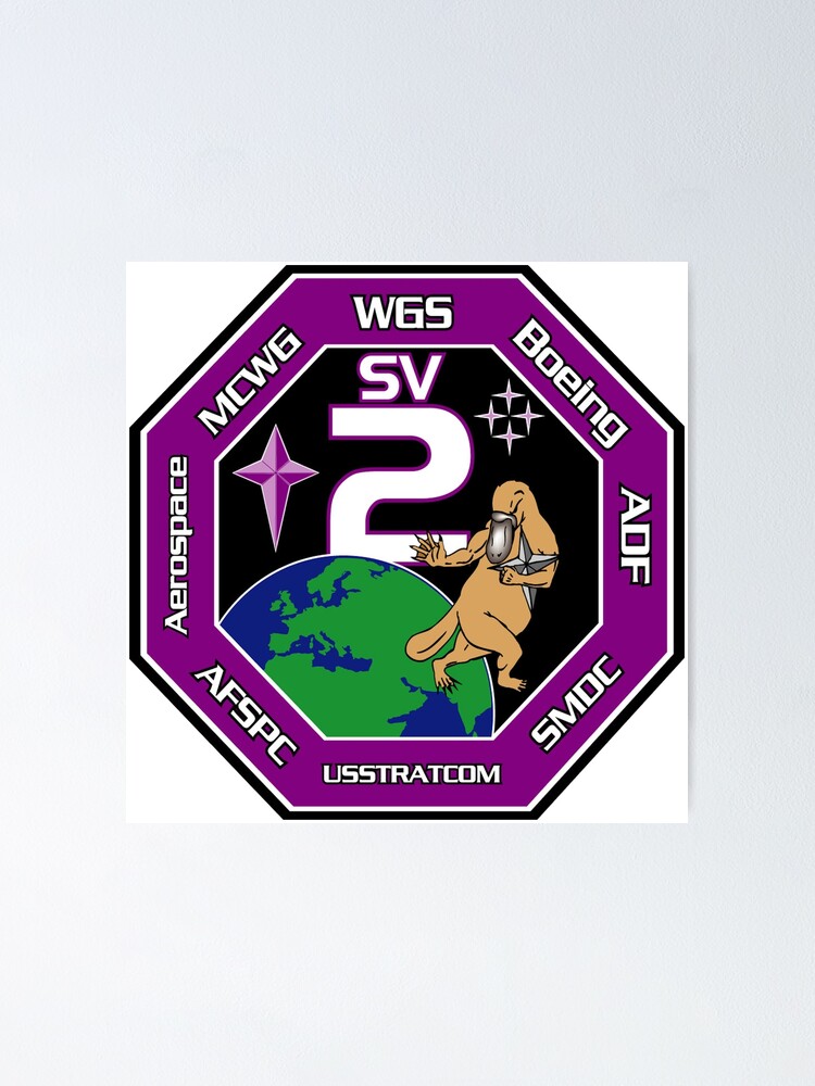 "Wideband Global SATCOM system 2 (WGS-2) " Poster for Sale by ...