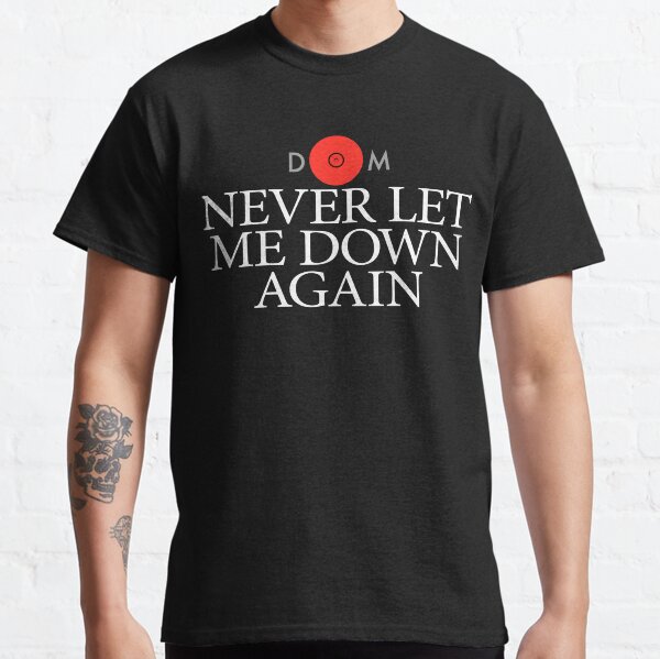 Classic T Shirt For Sale Mit Das Große Retro Weiße Logo Foto Nie