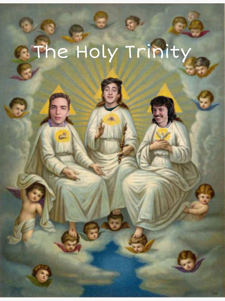 "The holy trinity drew kurtis danny" Sticker for Sale by Yemmadirt ...