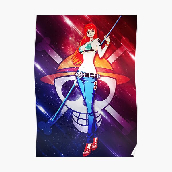 "One Piece Nami" Poster for Sale by StevenCassidy | Redbubble