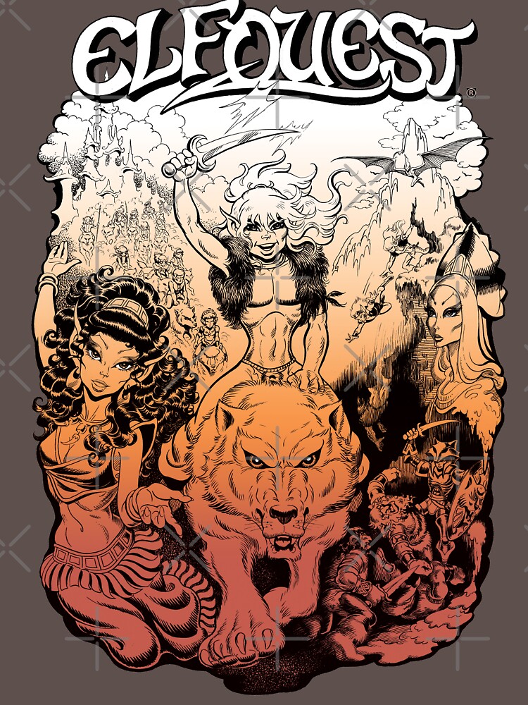 "ElfQuest: First Portfolio" T-shirt for Sale by elfquest | Redbubble | elfquest t-shirts - elf t ...