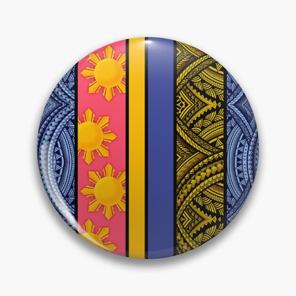 "Pinoy Tribal Design Pattern Tattoo Filipino Textile Philippine Flag ...