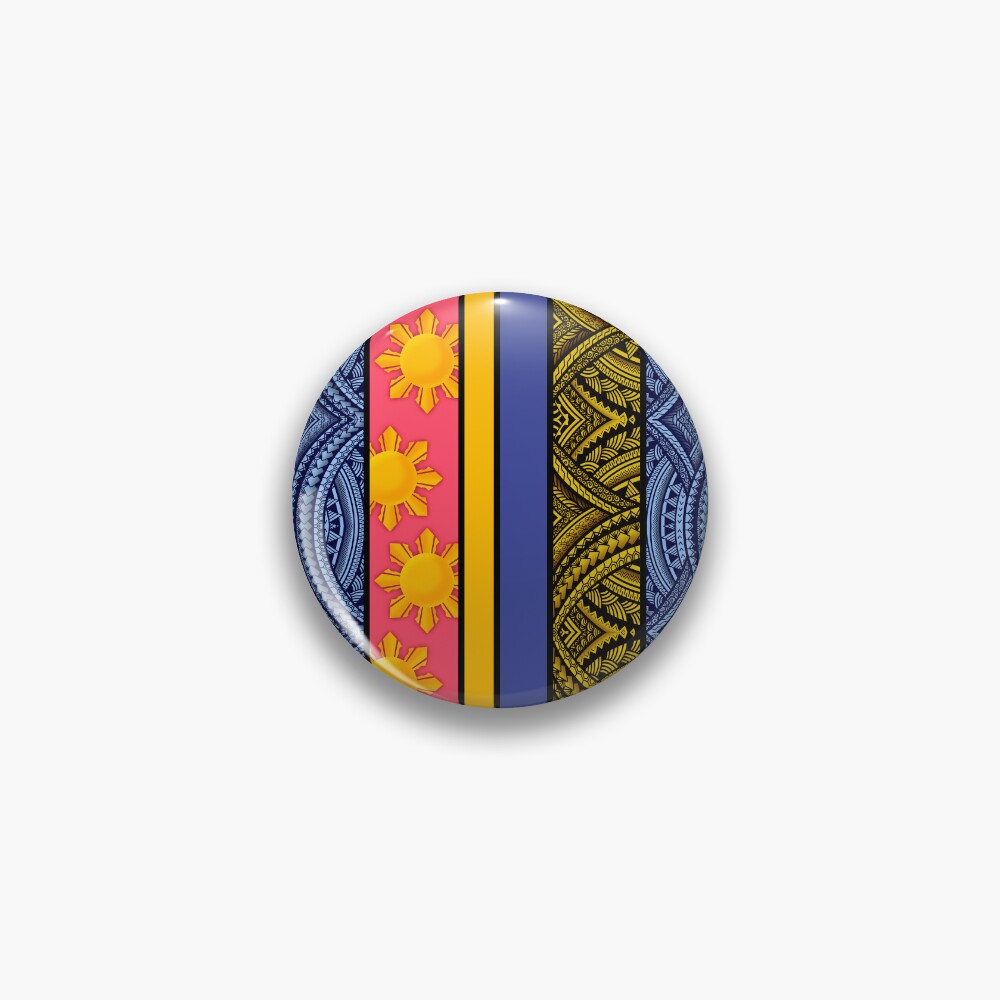 "Pinoy Tribal Design Pattern Tattoo Filipino Textile Philippine Flag ...