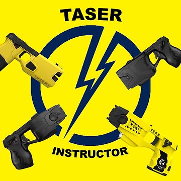 "Taser Instructor" Sticker for Sale by BENSMITH34 | Redbubble